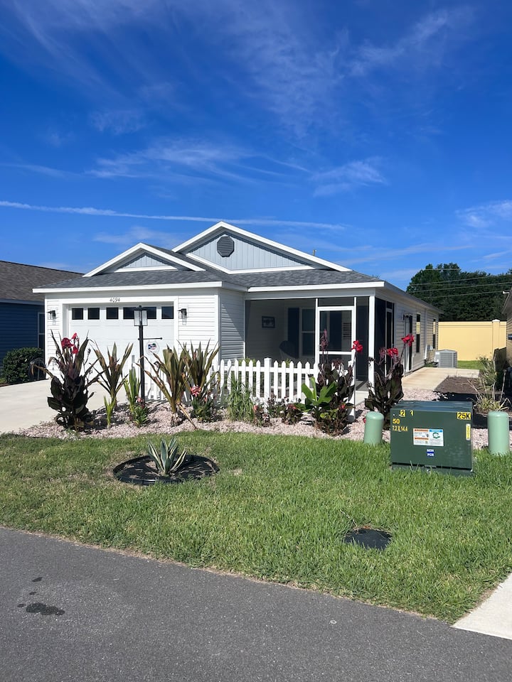A Patio Villa In Deluna, The Villages W/ Golf Cart - Wildwood, FL
