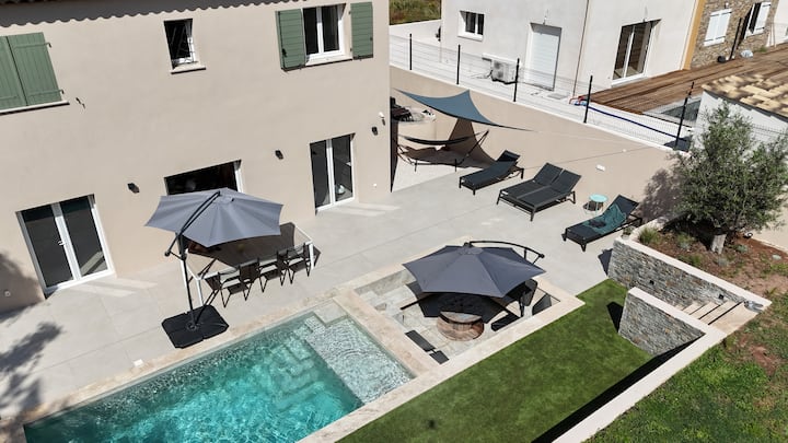 Superbe Villa Neuve + Piscine, Proche Plages - Puget-sur-Argens