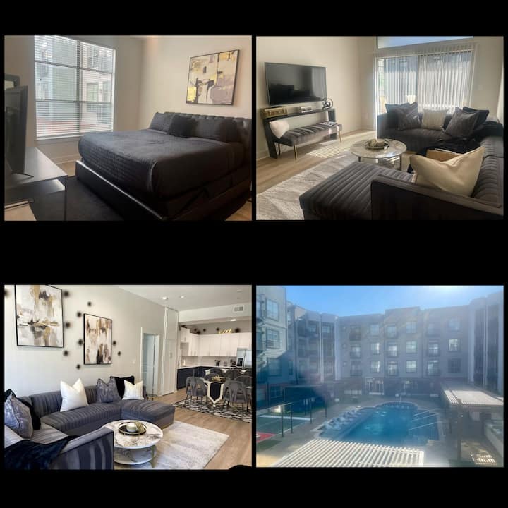 Sleeps 6/perfect Location/free Parking/gym/luxury - Highland Park, TX