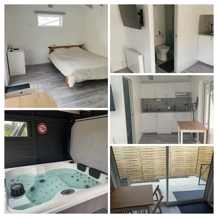 Studio Indépendant (Jacuzzi Option Sur Demande) - Haute-Savoie