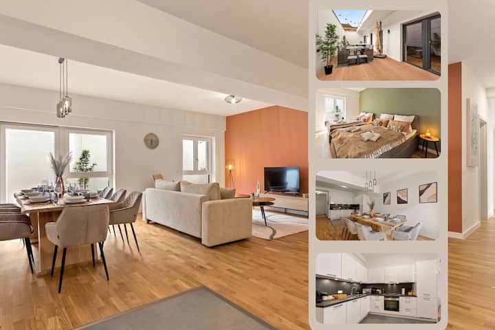 Whirlpool & Terrace – Family & Group Friendly - Aschaffenburg