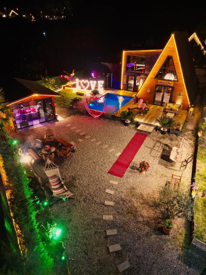 ÖZel Yapım 3+1 Göl Manzaralı Villa Tipi Bungalov - Sapanca