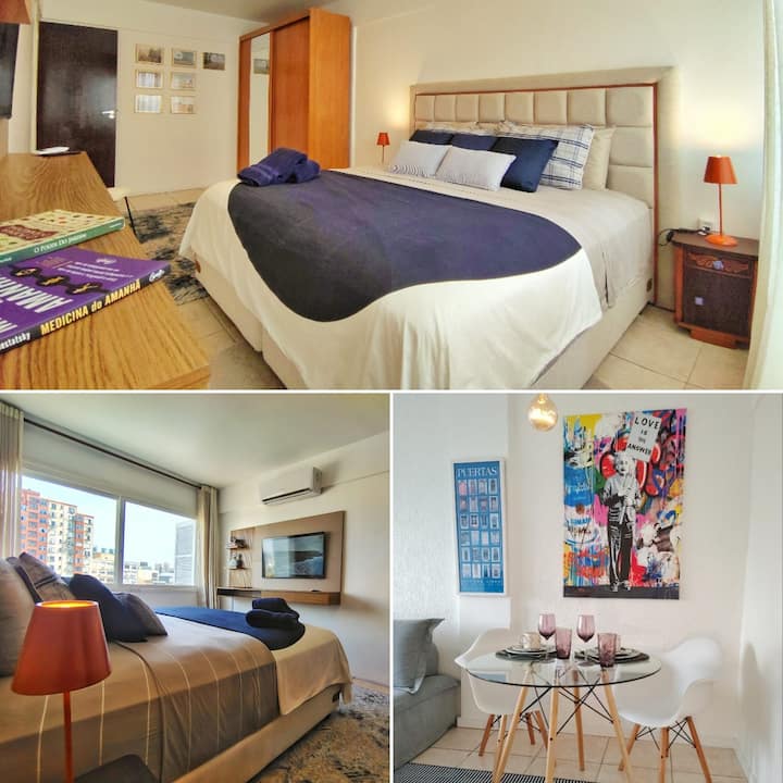 Amplo, Vista Cidade, Cama King, Ufrgs, H. Sta Casa - Porto Alegre