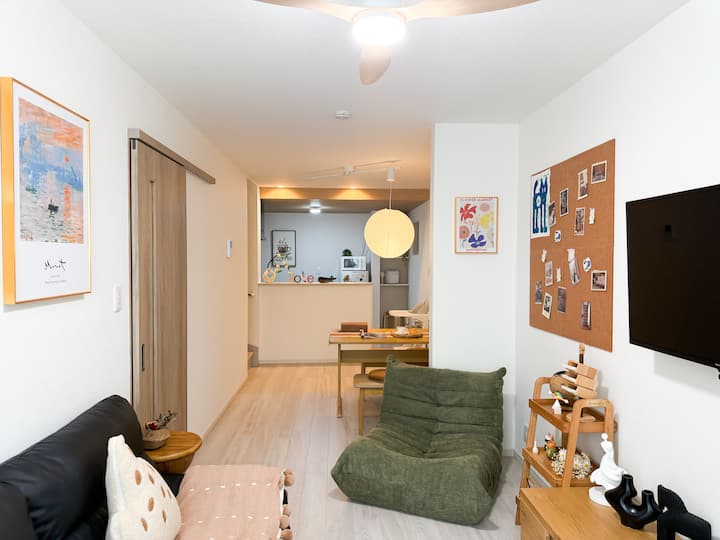 New Build 3ldk/to Tennoji One Station/free Parking - Osaka