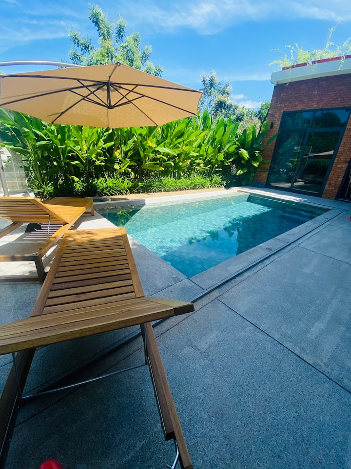 Pool Villa Anicia Maikhao Phuket Sleep Up To 6 - Takua Thung District