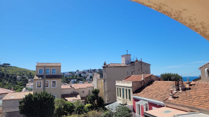 Charmant Duplex Au Roucas Blanc - Calanques de Marseille