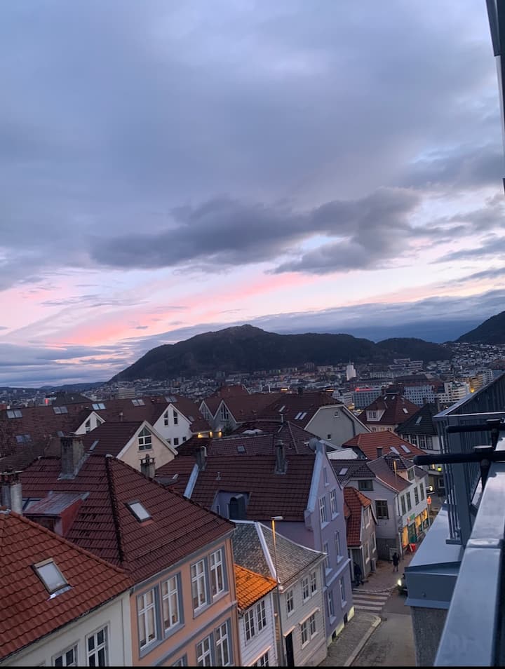 Skyline Suite Med Panoramautsikt - Bergen