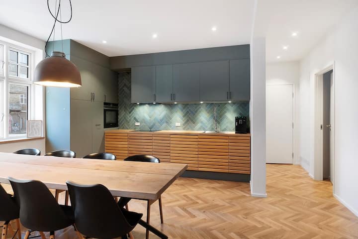 Luxurious 143 Sqm Apartment In Copenhagen City - Kopenhagen