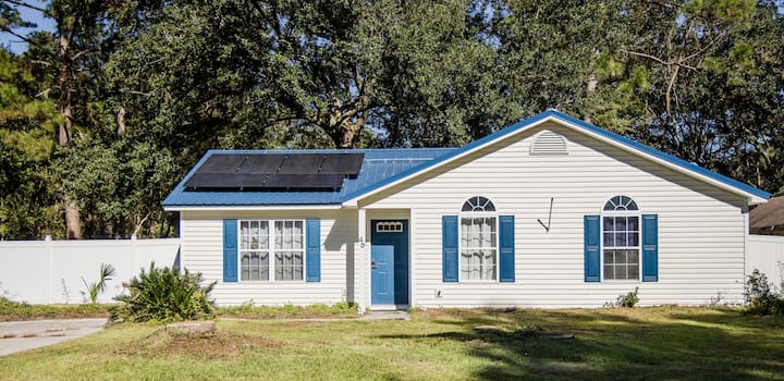 Modern Home|12 Mi Parris Island - Beaufort, SC