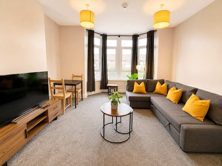 Stylish Apartmnt For 6 Nr Centre - Cardiff