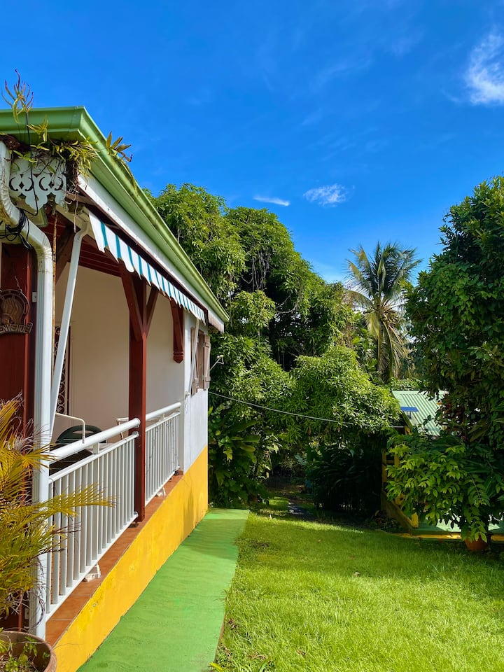 Le Jardin Créole –Gîte Chaleureux à Trois-rivières - Guadeloupe
