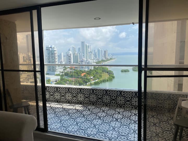 Apartamento Amplio Frente Al Mar Cartagena - Cartagena