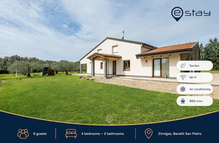 Garden Paradise Escape - Garden + Bbq + Aircon - Oristano