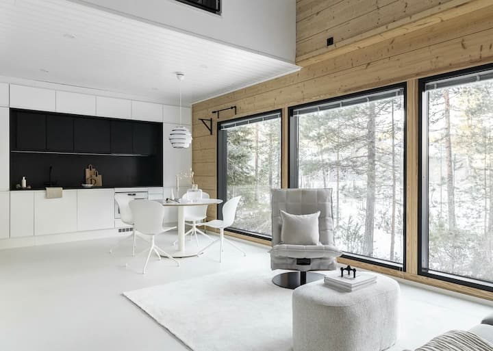 Moderni 8hlö Parimökki Iso-syötteellä - Finland