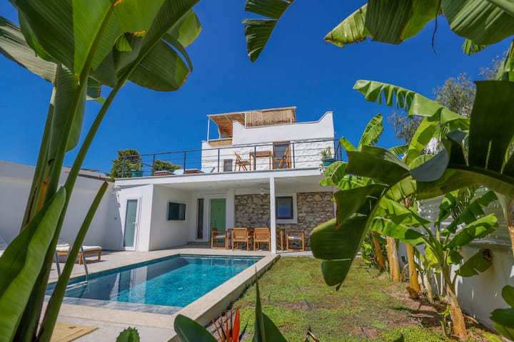 Villa Leo - Seaside Stone House With Private Pool - Bodrum