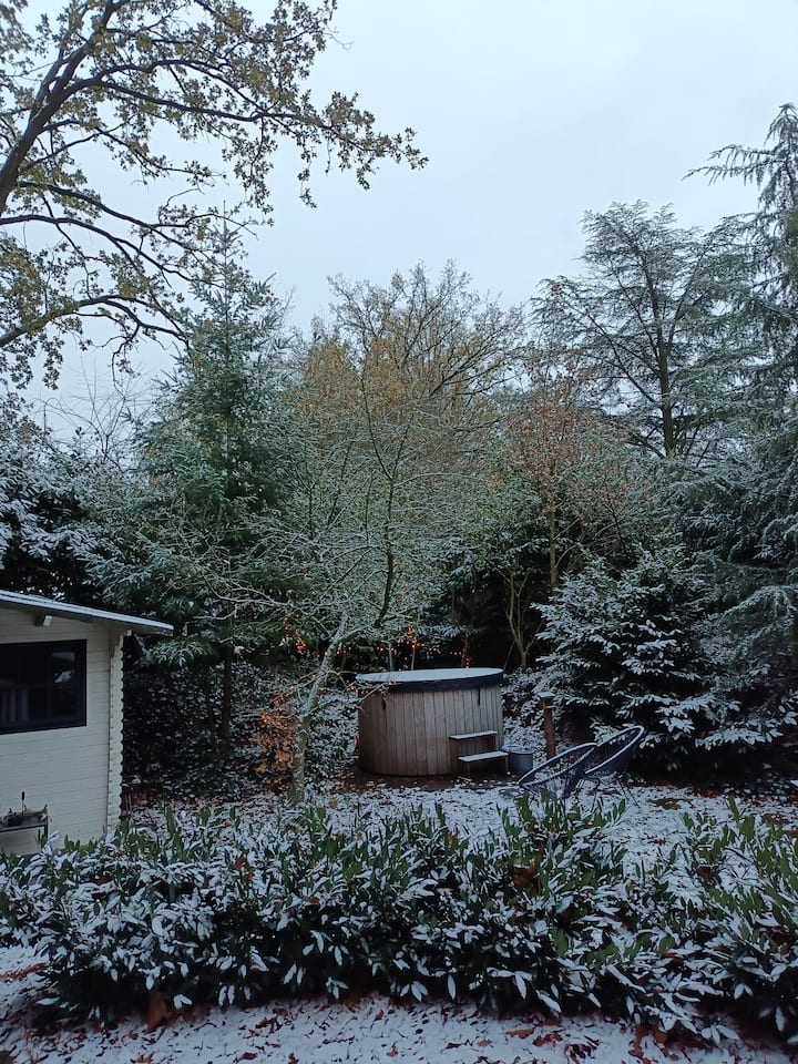 Chalet Boisée Wellness Privé Hottub - Nederland