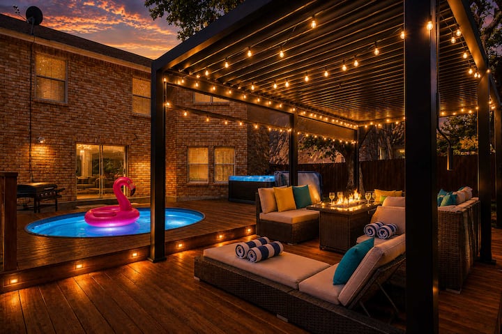 Stone Oak #1 Group Stay! + Hot Tub+ Cowboy Pool - Canyon Springs - San Antonio