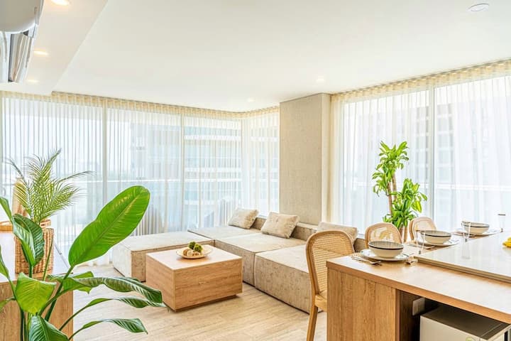 Apartamento, Con Jacuzzi Privado Y Pasos Del Mar - Cartagena