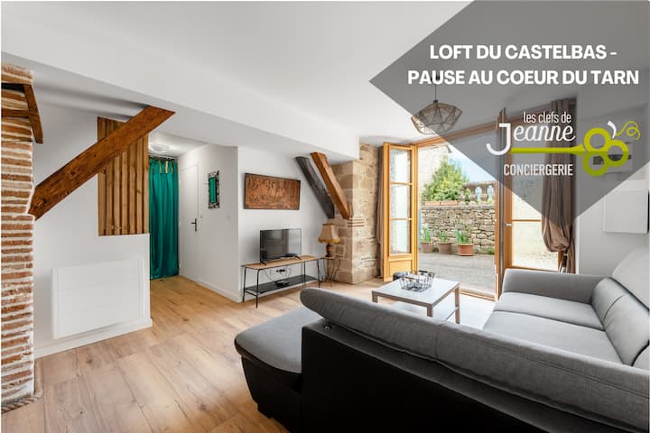 Le Loft Du Castel Bas - Pause Au Cœur Du Tarn - Gaillac