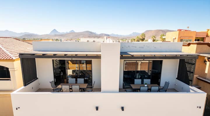 6br Coastal Duplex, Steps To Sand + Heated Pool - Loreto