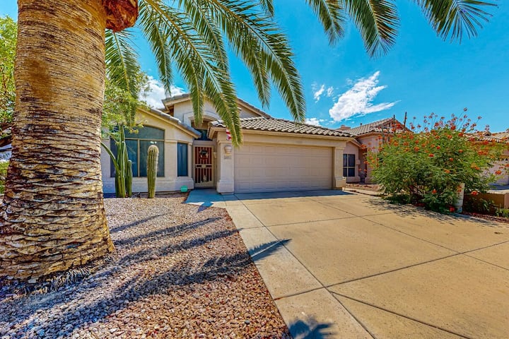 3br With Pool, Enclosed Yard, & Covered Patio - Arizona Christian University, Glendale