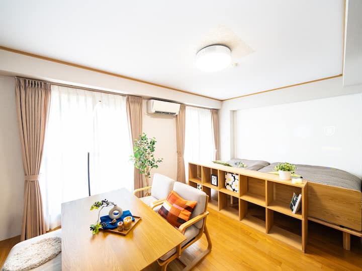 サマーセール実施中！飲食街 徒歩圏内*中心地どこへでもアクセス抜群*長期滞在歓迎*Wi-fi使い放題 - Niihama