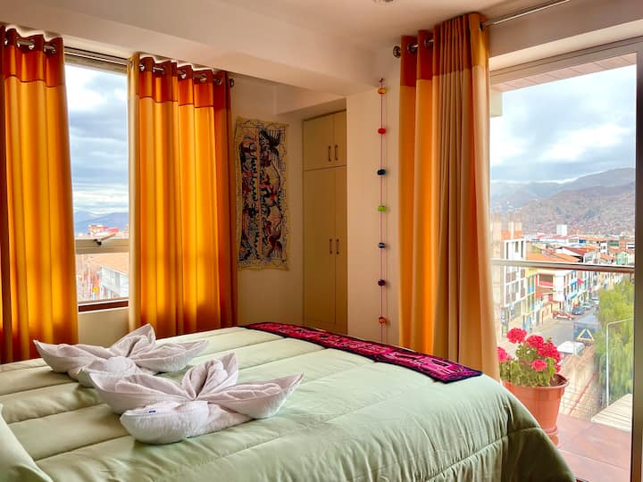 Marvelous New Flat With Wonderful Views Of Cusco - Cusco