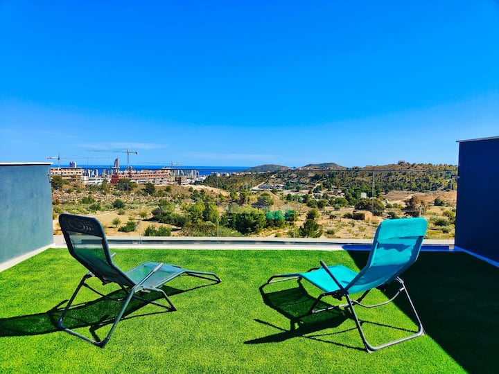 85 Mètres Carrés De Terrasses Vue Spectaculaire - Finestrat