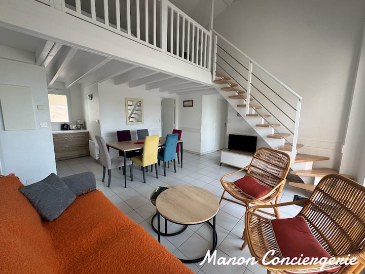 Magnifique Appartement Vue Mer - 6p - Plage de Fouras