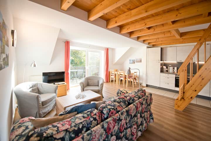 2-raum-ferienwohnung, 6 Personen, Balkon, Og (10) - Müritz