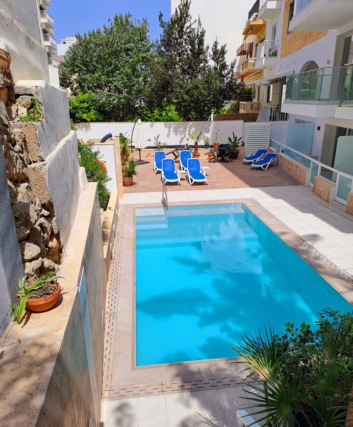 2bed Flat W Shared Heated Pool In Mlh By Homely! - Malta