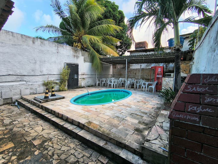 Casa Mobiliada Piscina 4qrt 2wc Garagem Faça Festa - Recife