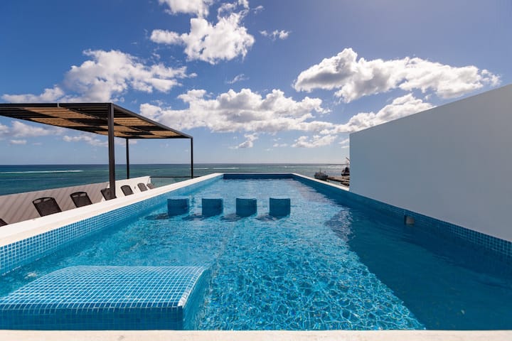 Villa Paraíso/ocean View/ 100mbs - Puerto Morelos
