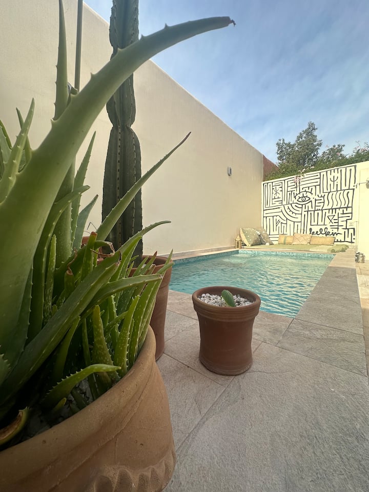 Maison De Ville Avec Piscine Privée - Marrakesh