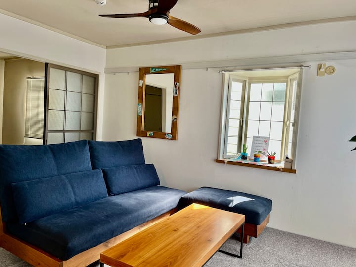 Freeparking_4-minbeach,3-minaquarium,6-min Station - Fujisawa