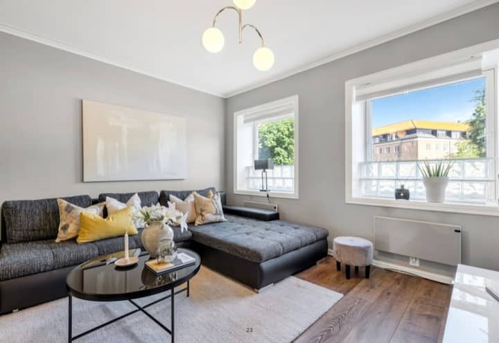 Sentral, Solfylt 3roms Leilighet - Trondheim