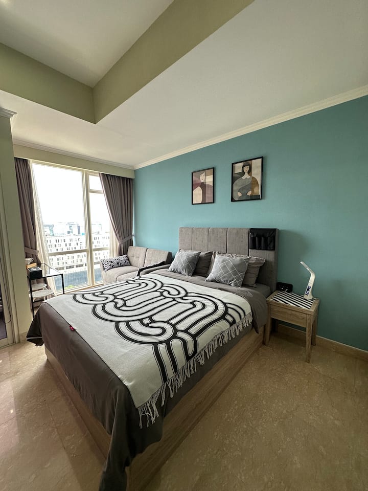 Minimalist Studio Menteng Park Apartment - Indonésie