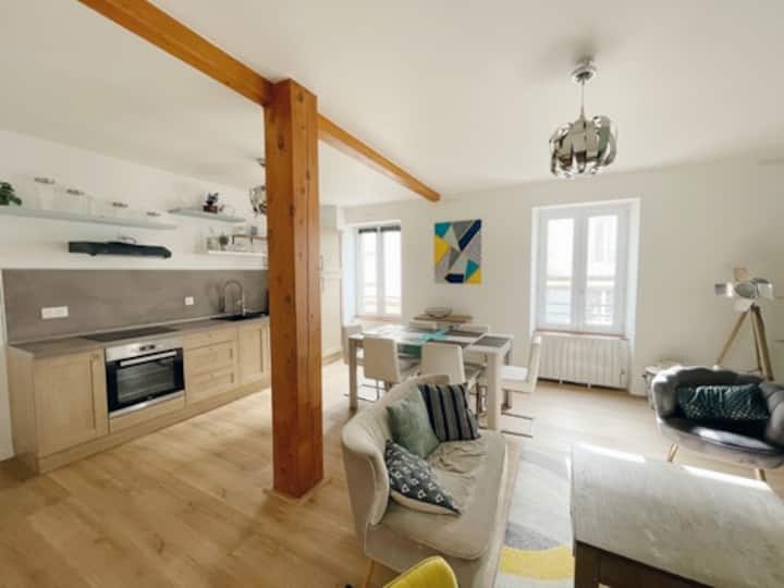 Charmant Appartement De 3 Chambres, Centre-ville - フランス ブレスト