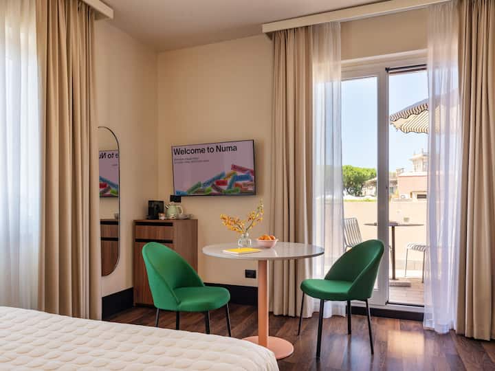 Numa | M Room With Terrace In Central Rome - 羅馬