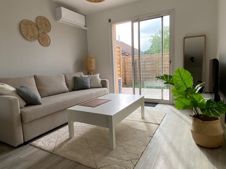 Appartement Rénové Avec Jardin - Villenave-d'Ornon