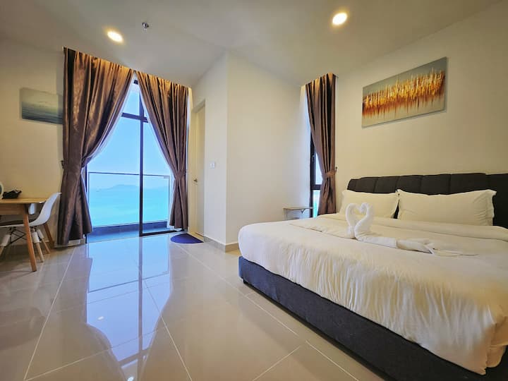 #6 New Summer Seaview Suites @ City Centre - Kota Kinabalu
