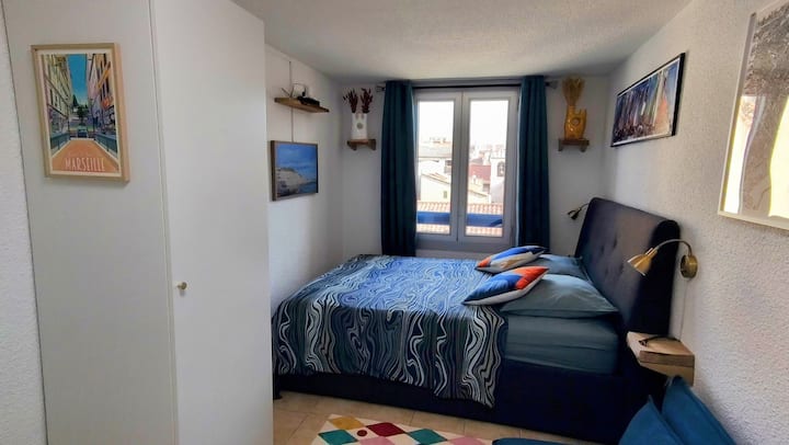 Studio Insonorisé & Climatisé Avec Vue- Vieux-port - Marsella