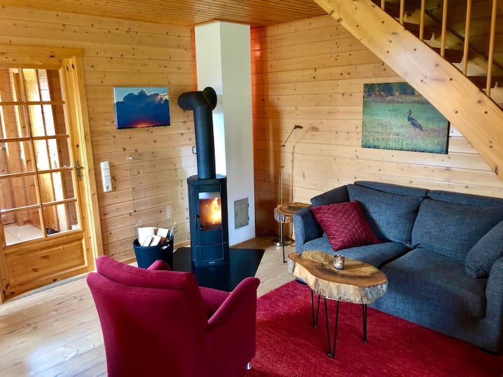 Blauvogel 4 - Gemütliches Holzhaus Im Harz - Hasselfelde