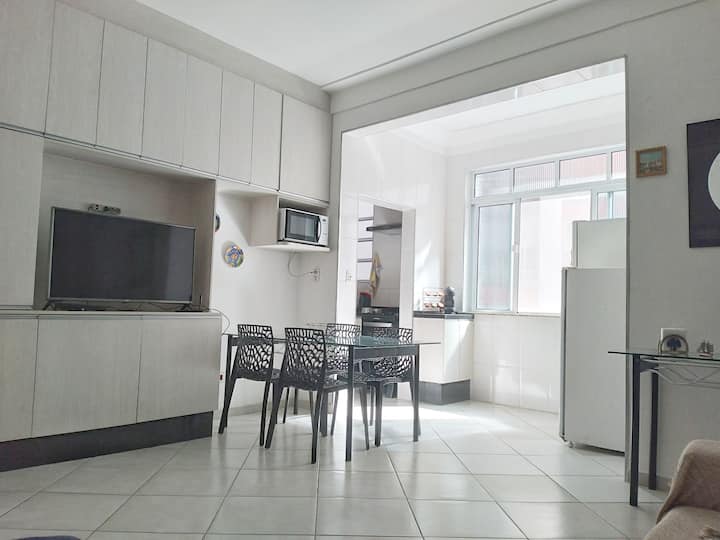 Lindo Apto Na Quadra Da Praia! - Santos