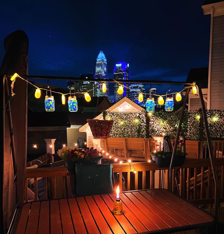 Queen City Skyline View -Walkable-uptown Home - Charlotte