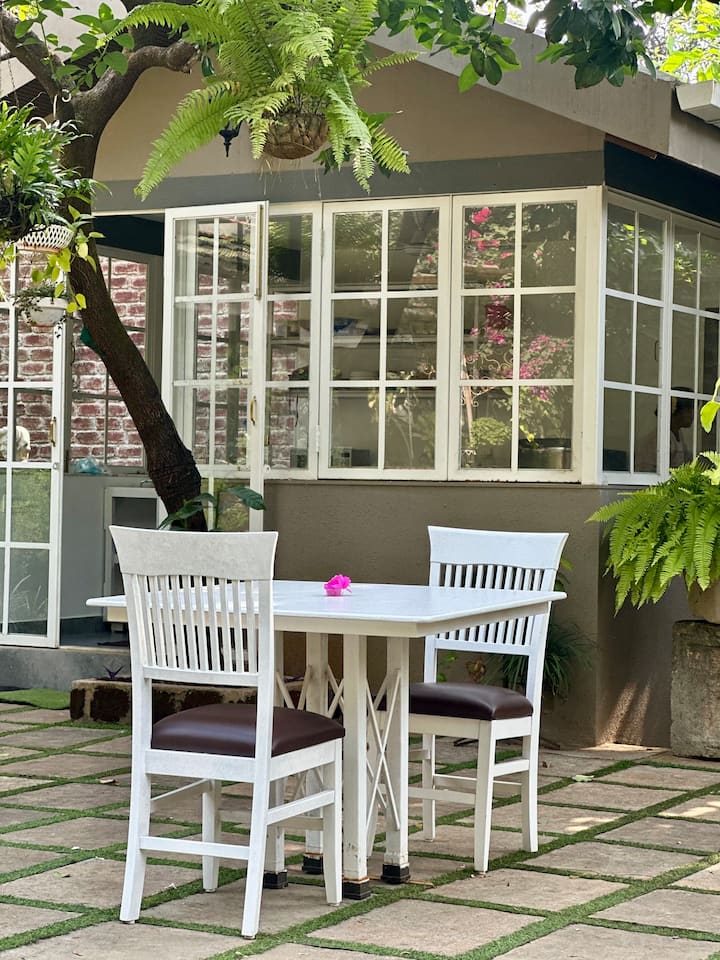 The Sanctuary | Juliet Balcony Garden Suite - Lonavala