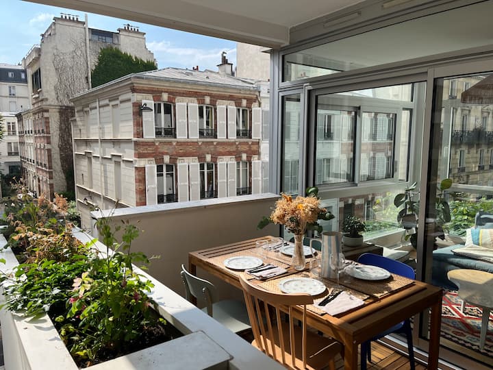 Appartement 100m2 Terrasse Ac- Roland Garros - Suresnes