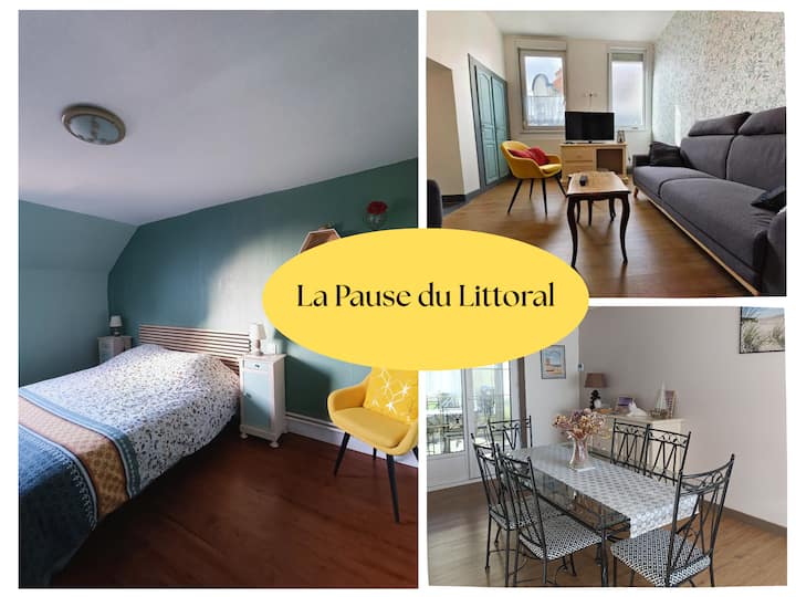 La Pause Du Littoral - Calme & Proche Commerces - Berck