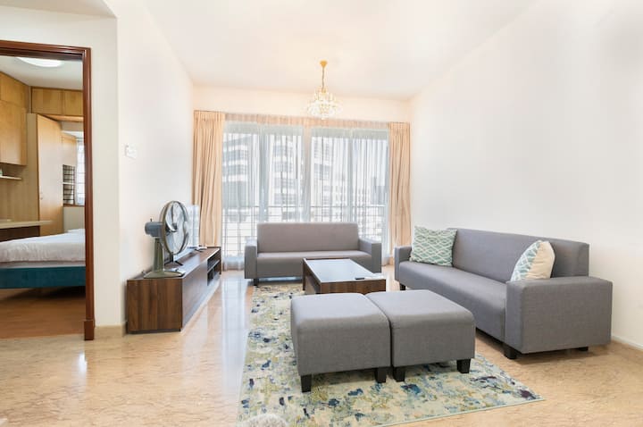 2 Bedrooms~close To 4 Mrt Stations~lovely Pool - Singapour