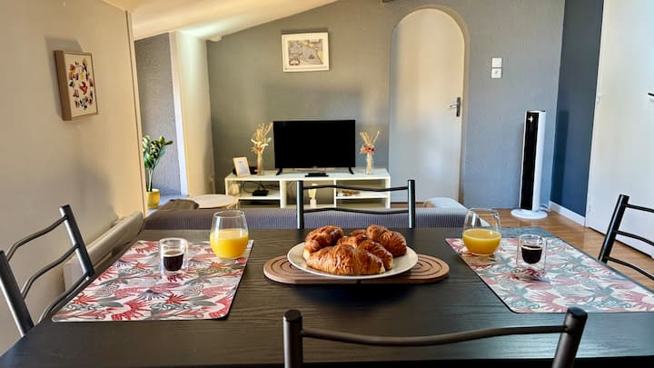 T2 Zen En Centre-ville Historique • Wifi • Parking - Marais poitevin